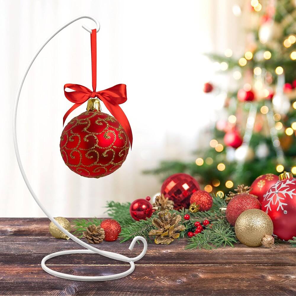 PARKER SLATER 15" Christmas Ornament Display Stands – Set of 3, Hanging ...