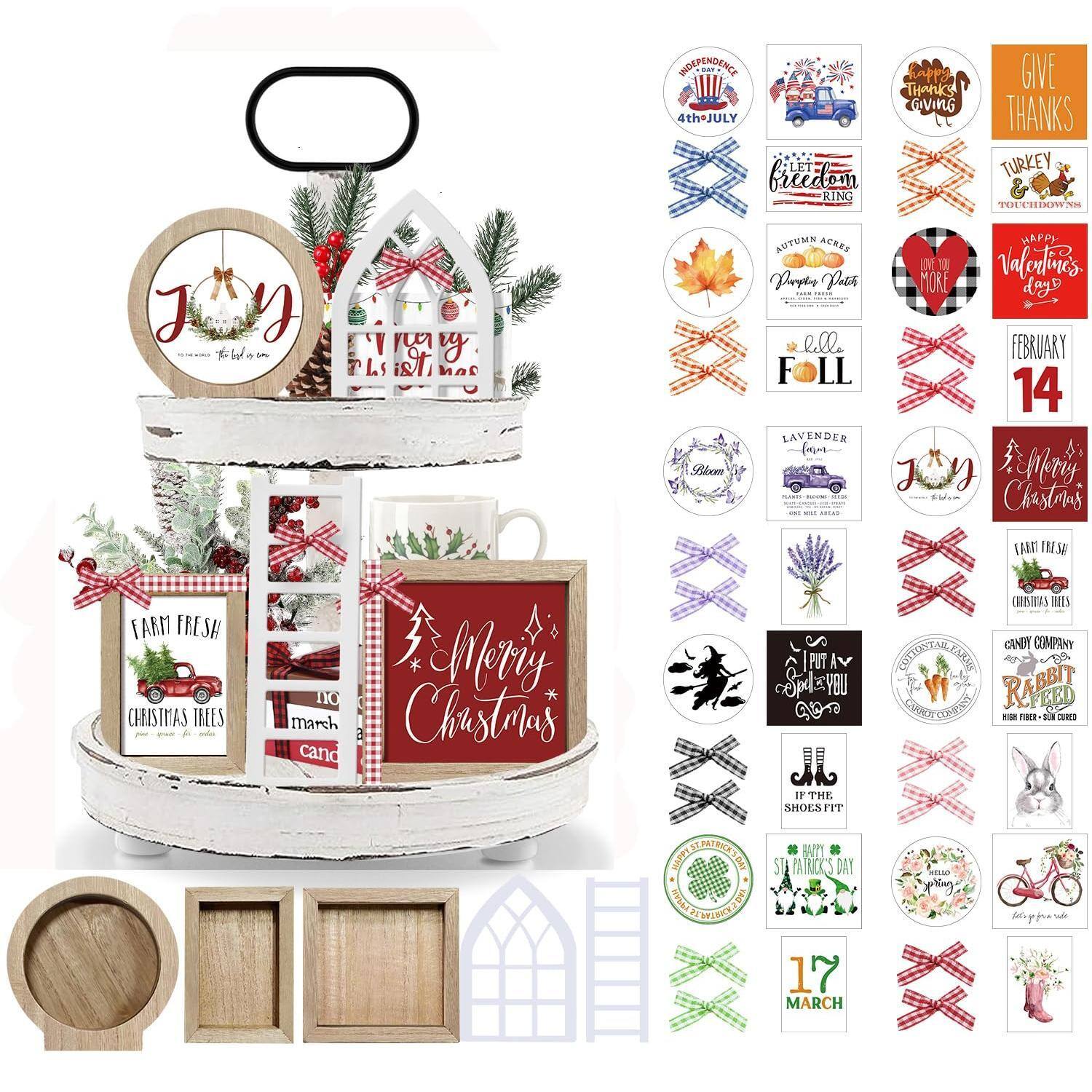 Paradigms Interiors 10 Themes Interchangeable Seasonal Decor Set ...