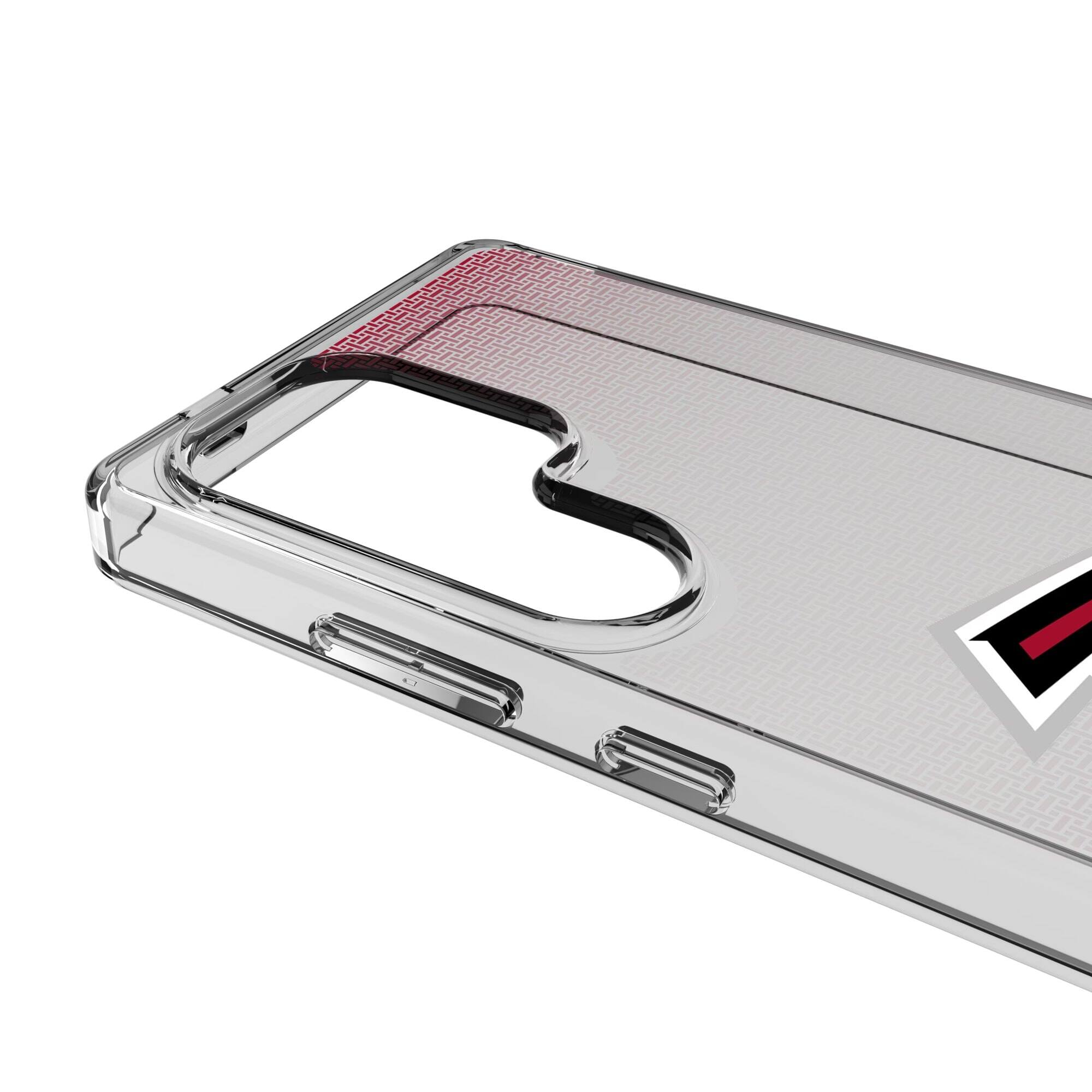 Keyscaper NFL Atlanta Falcons Linen Logo Galaxy Clear Case S24 Ultra ...