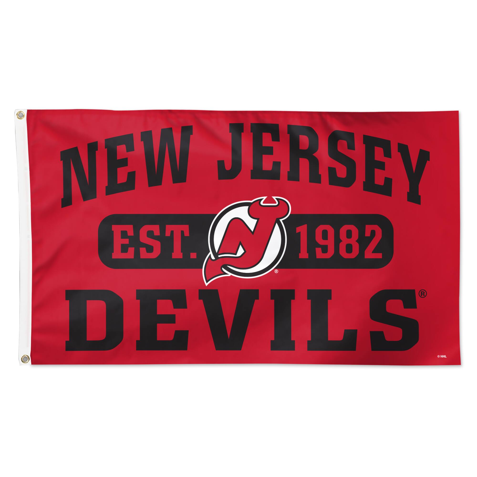 WinCraft New Jersey Devils 3' x 5' Single Sided Franchise Establishment ...