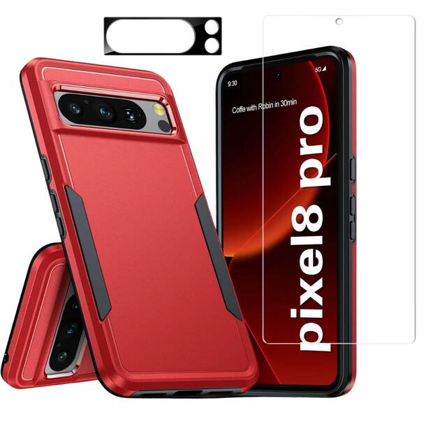 Entronix Complete Protection Bundle for Google Pixel 8 Pro Soft Touch ...