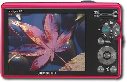Best Buy: Samsung 12.2-Megapixel Digital Camera Red SL620