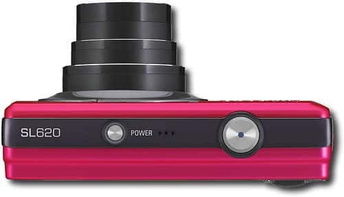 Best Buy: Samsung 12.2-Megapixel Digital Camera Red SL620