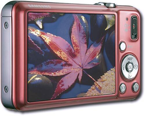 Best Buy: Samsung 12.2-Megapixel Digital Camera Red TL100