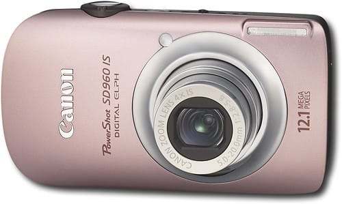 Canon Digital Camera Pink