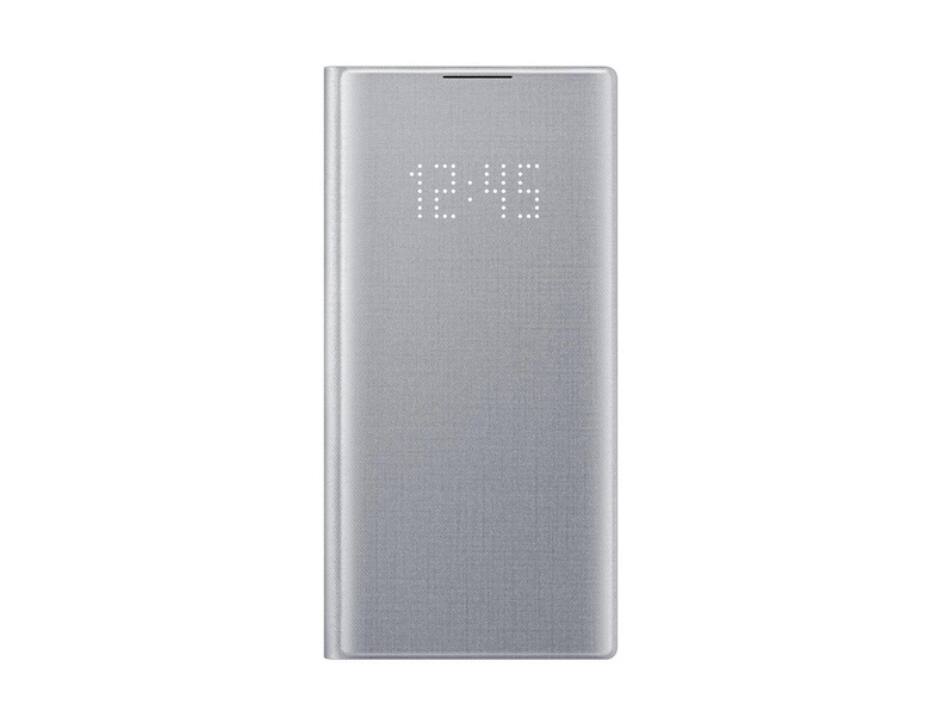Samsung Note 10 LED Wallet Cover I Color: Silver EF-NN970PSEGUS - Best Buy