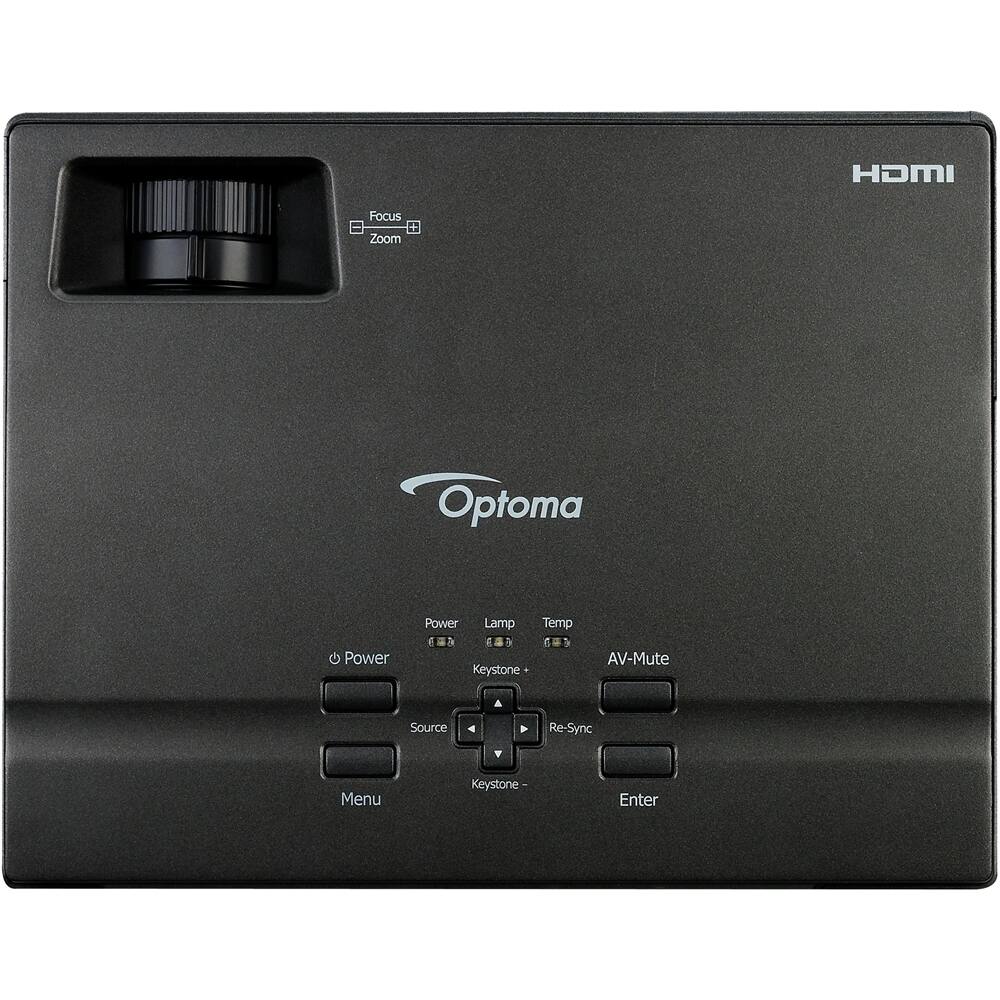 Best Buy: Optoma 720p DLP Projector Black W304M