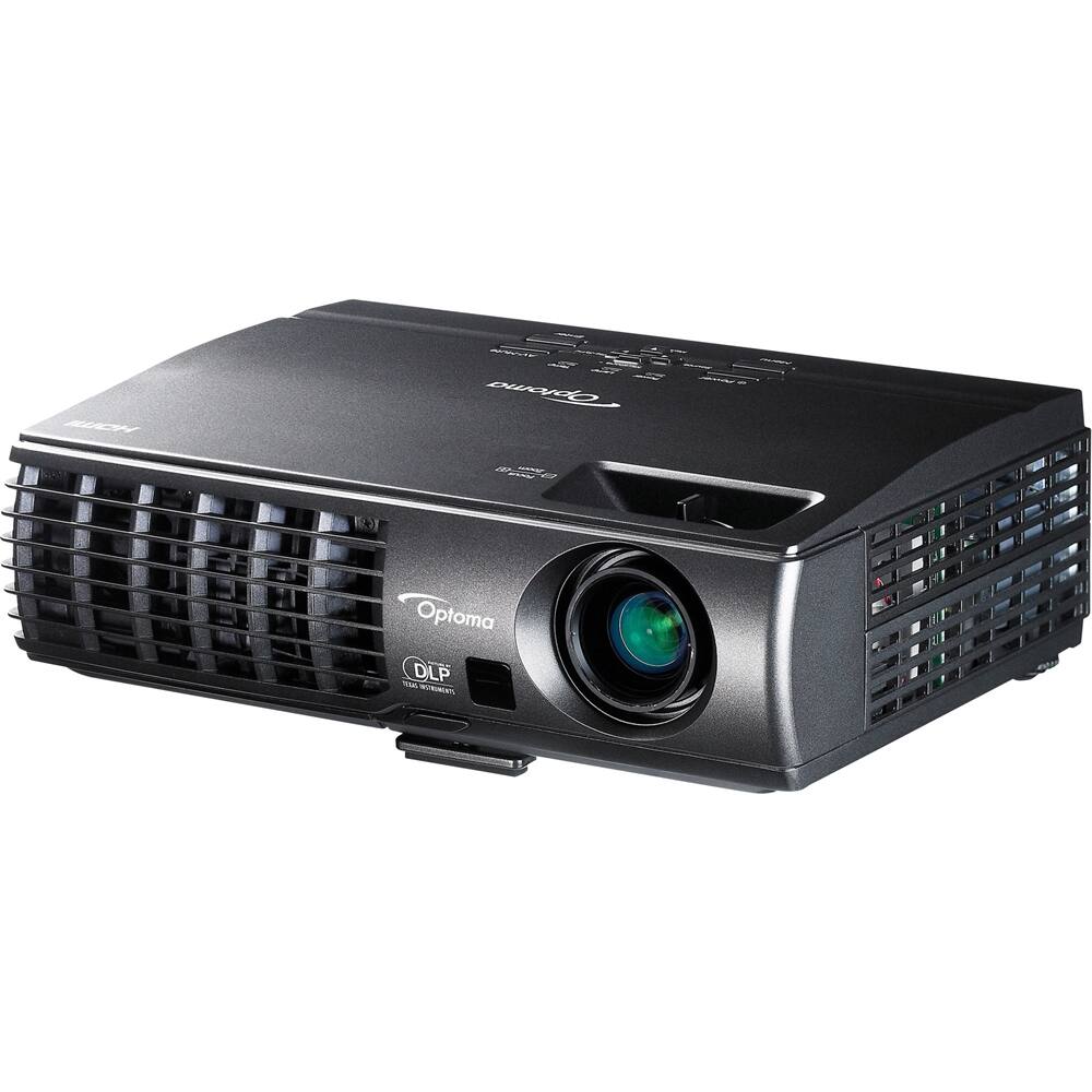Best Buy: Optoma 720p DLP Projector Black W304M
