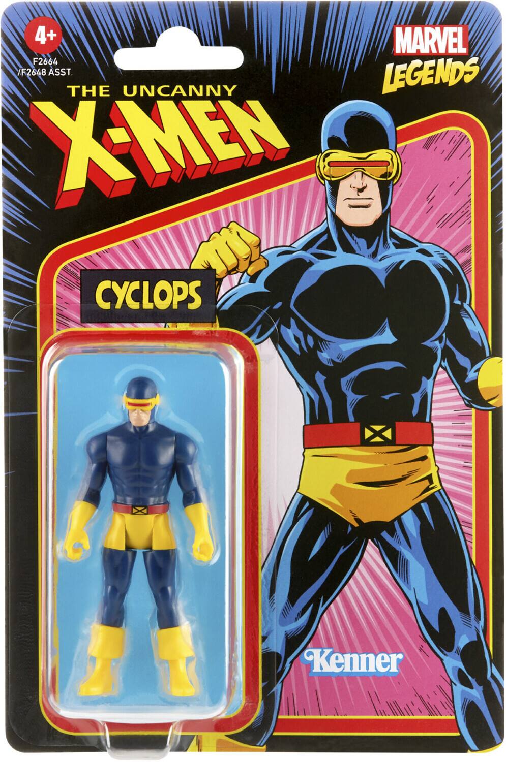 Hasbro Collectibles Marvel Legends Recollect Retro Cyclops COLLECTIBLES ...