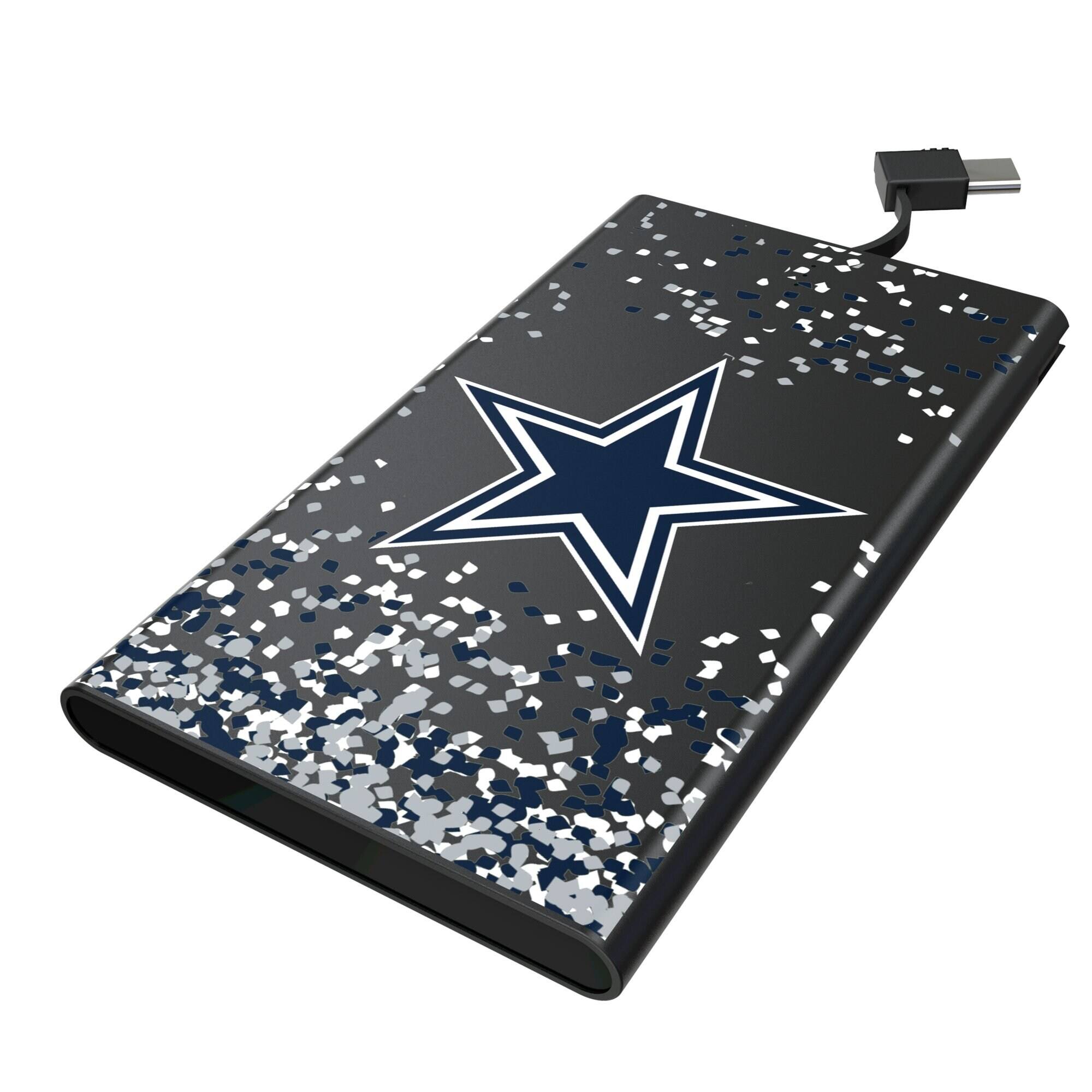 Keyscaper Dallas Cowboys 5000mAh Flat Powerbank Black 203928831 - Best Buy
