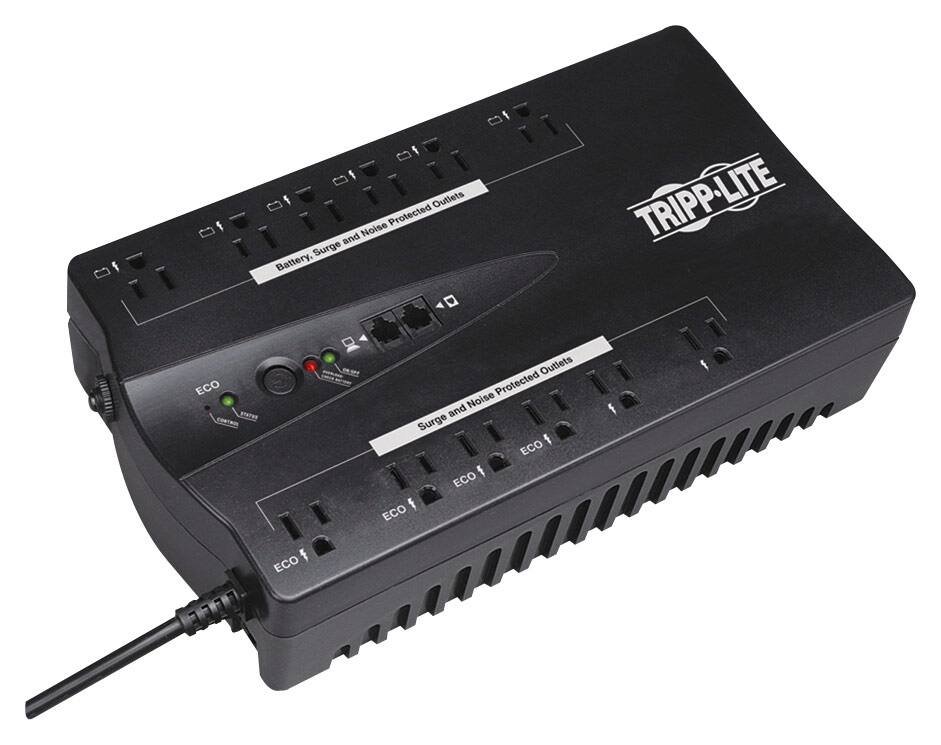 Tripp Lite 750VA Desktop UPS Black Eco750ups - Best Buy