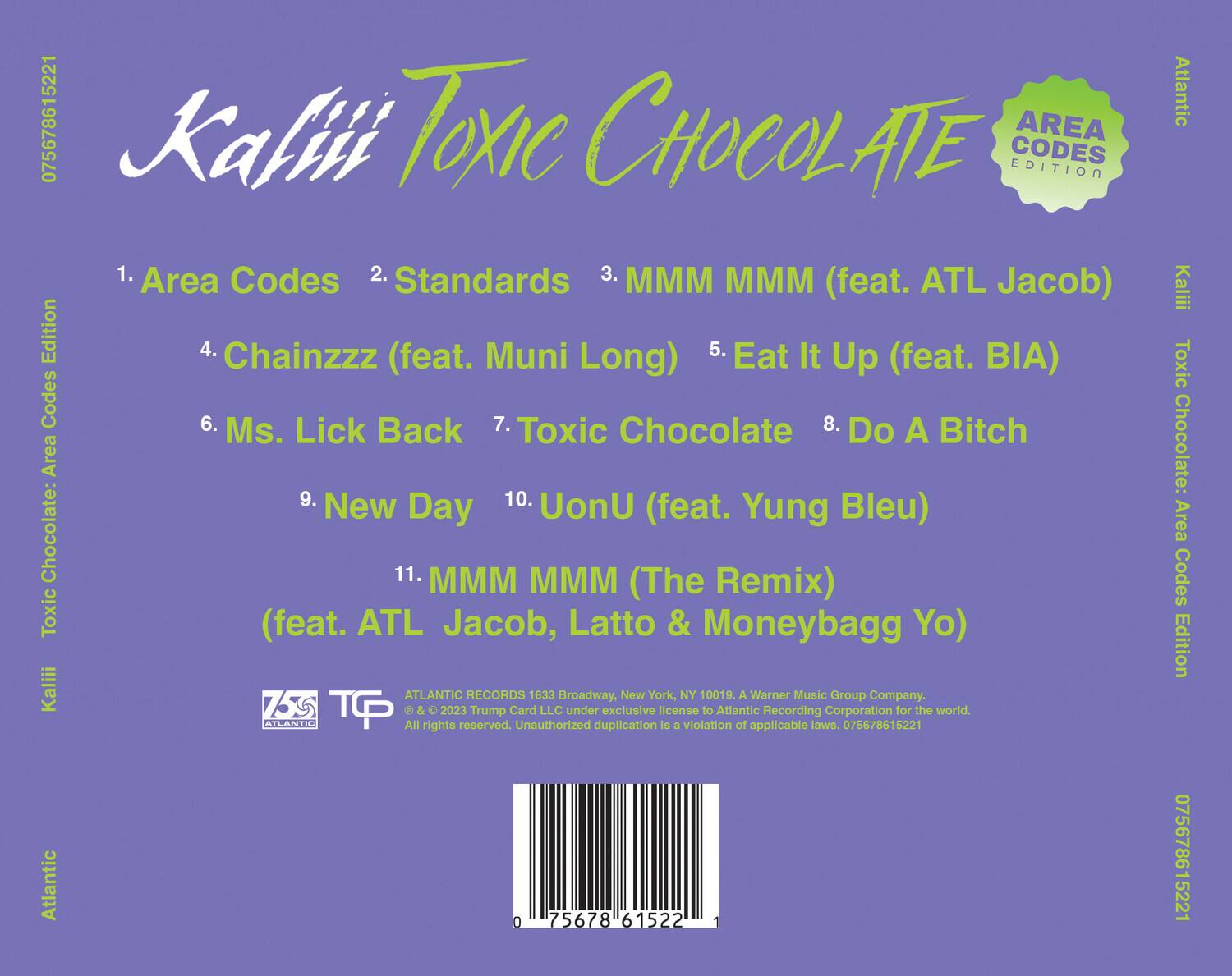 Kali Toxic Chocolate: King Sized Edition COMPACT DISCS [CD] - Best Buy