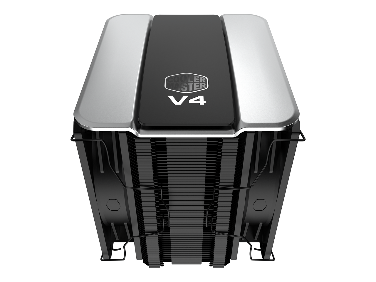 Cooler Master V4 Alpha 3DHP CPU Cooler, Dual Fans, Quiet, AMD/Intel ...