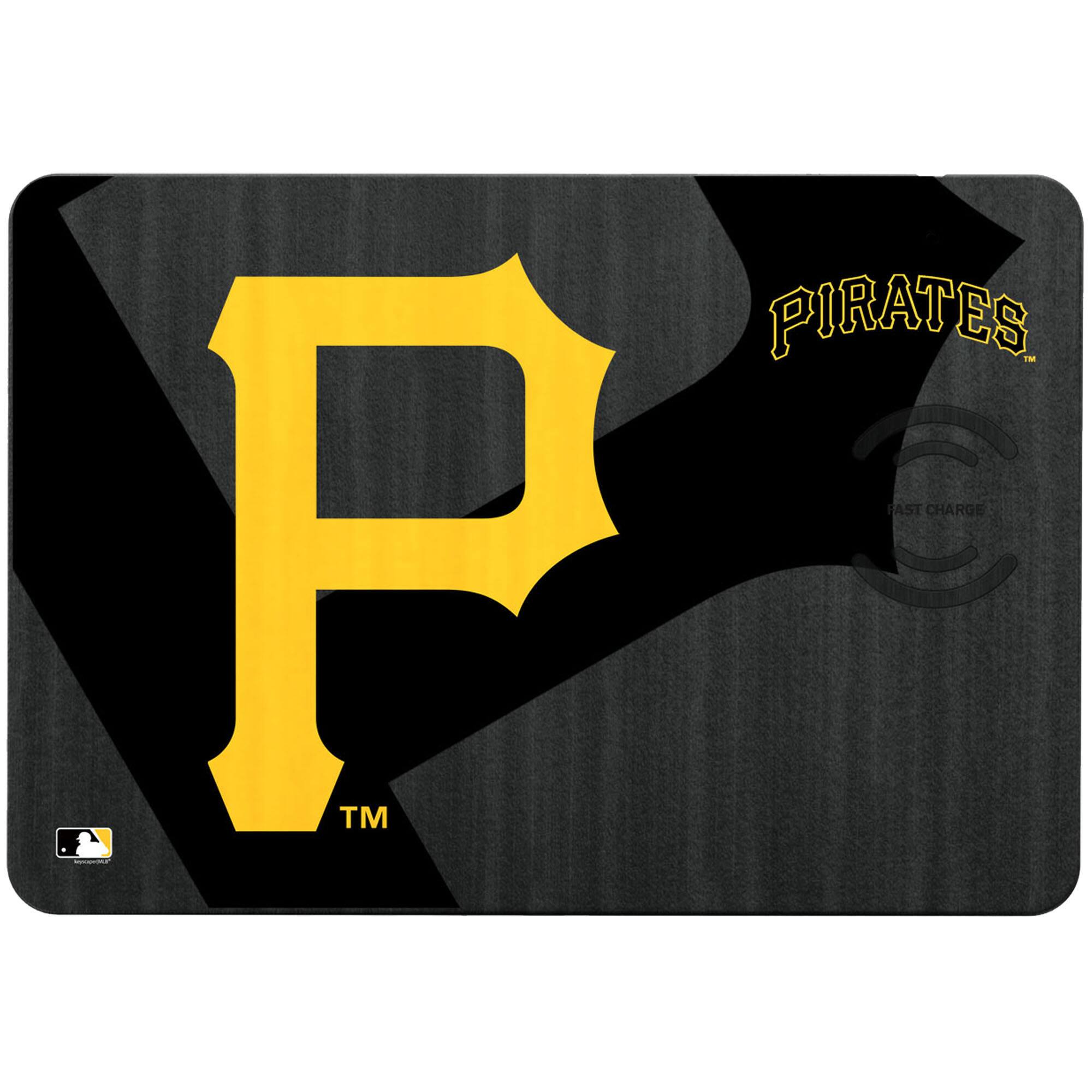 Keyscaper Pittsburgh Pirates Wireless Charger and Mouse Pad Multicolor ...