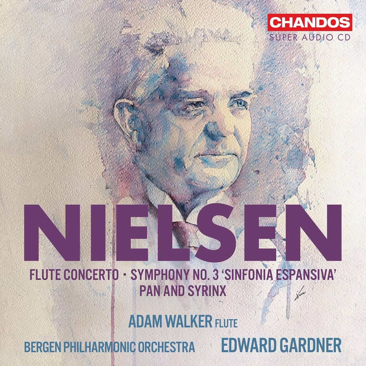 Adam Walker Nielsen: Flute Concerto; Symphony No. 3; Pan & Syrinx SUPER ...