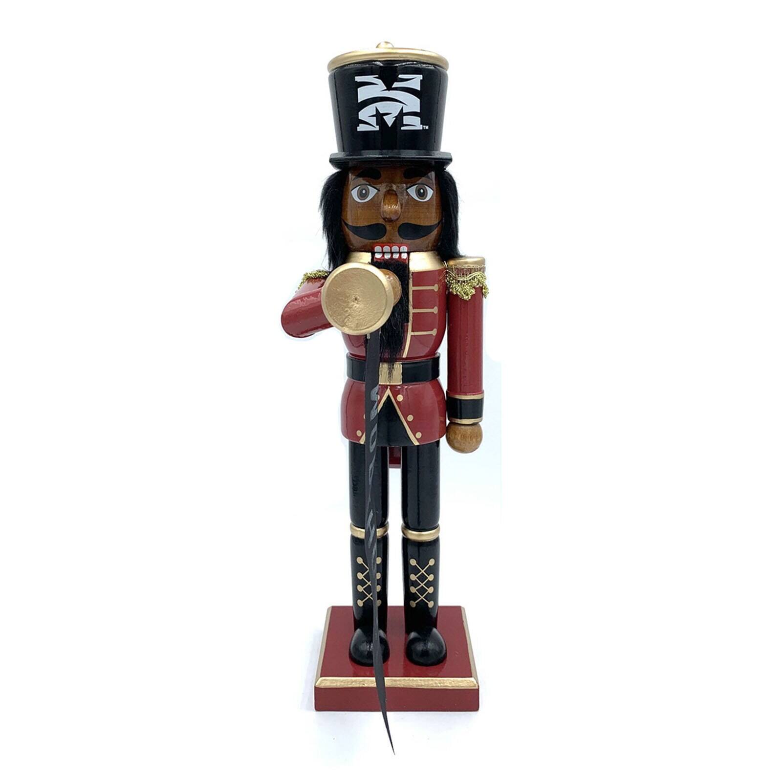Santa's Workshop Morehouse Maroon Tigers 14" Bugler Nutcracker Red ...
