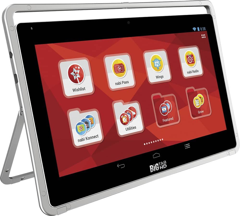 Best Buy: nabi BigTab HD 20" 16GB Black/Silver BTNV20AUS