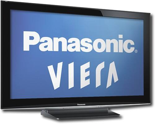 Best Buy: Panasonic VIERA / 54" Class / 1080p / 600Hz / Plasma HDTV TC ...