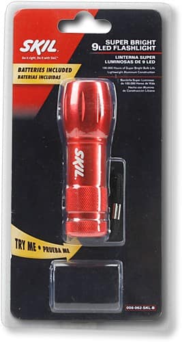 Best Buy: SKIL 9-LED Flashlight 008-062-SKL-B