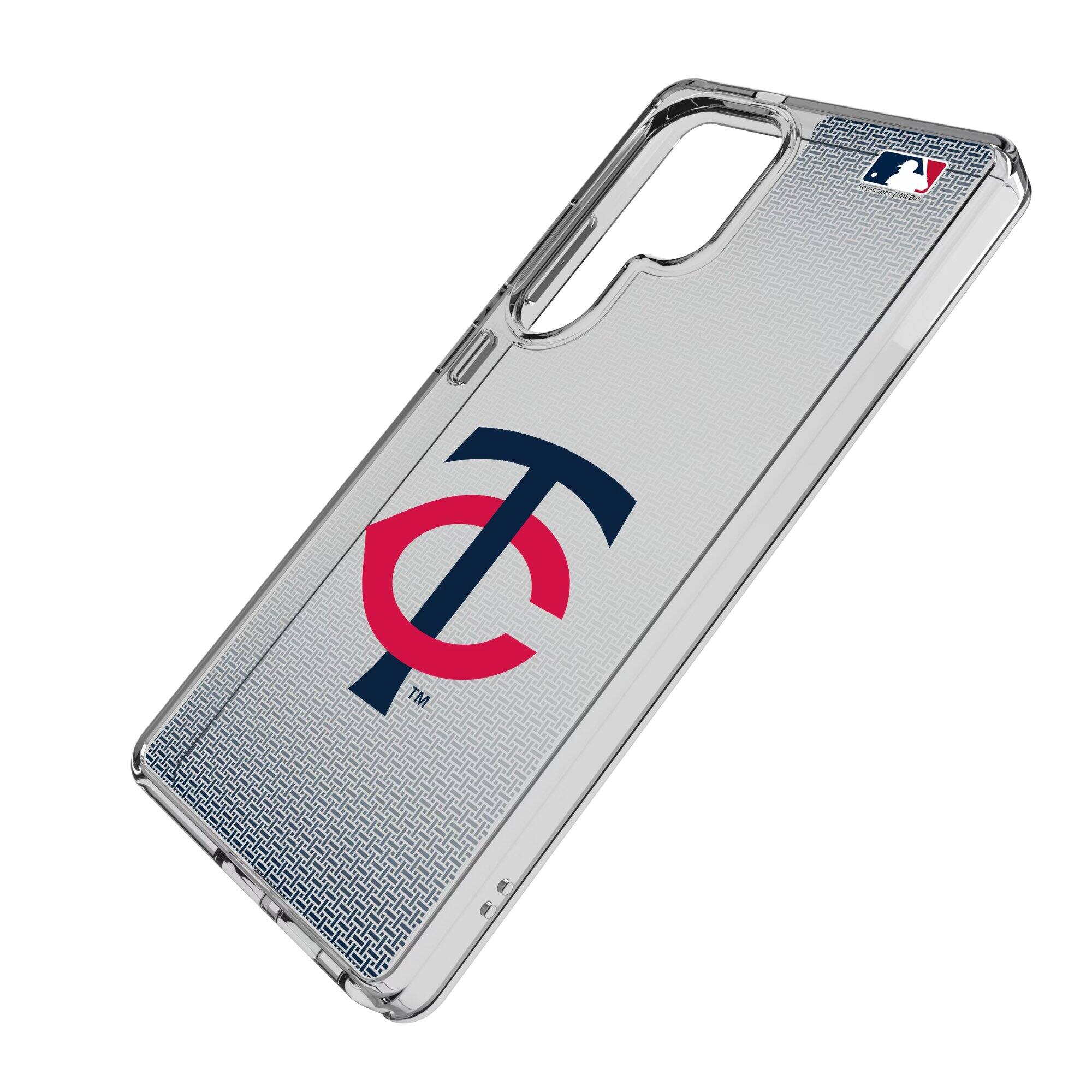 Keyscaper MLB Minnesota Twins Linen Logo Galaxy Clear Case S23 ...