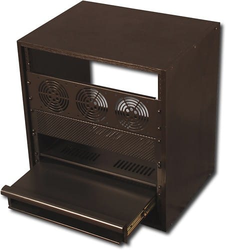 Best Buy: Gator Cases 8-Space Studio and Home Theater Rack Cabinet ...