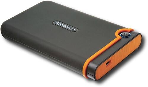 Best Buy: Transcend StoreJet 320GB External USB 2.0 Mobile Hard Drive ...