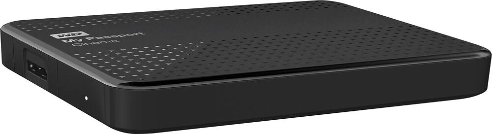 Best Buy: WD My Passport Cinema 1TB External USB 3.0/2.0 Portable Hard ...