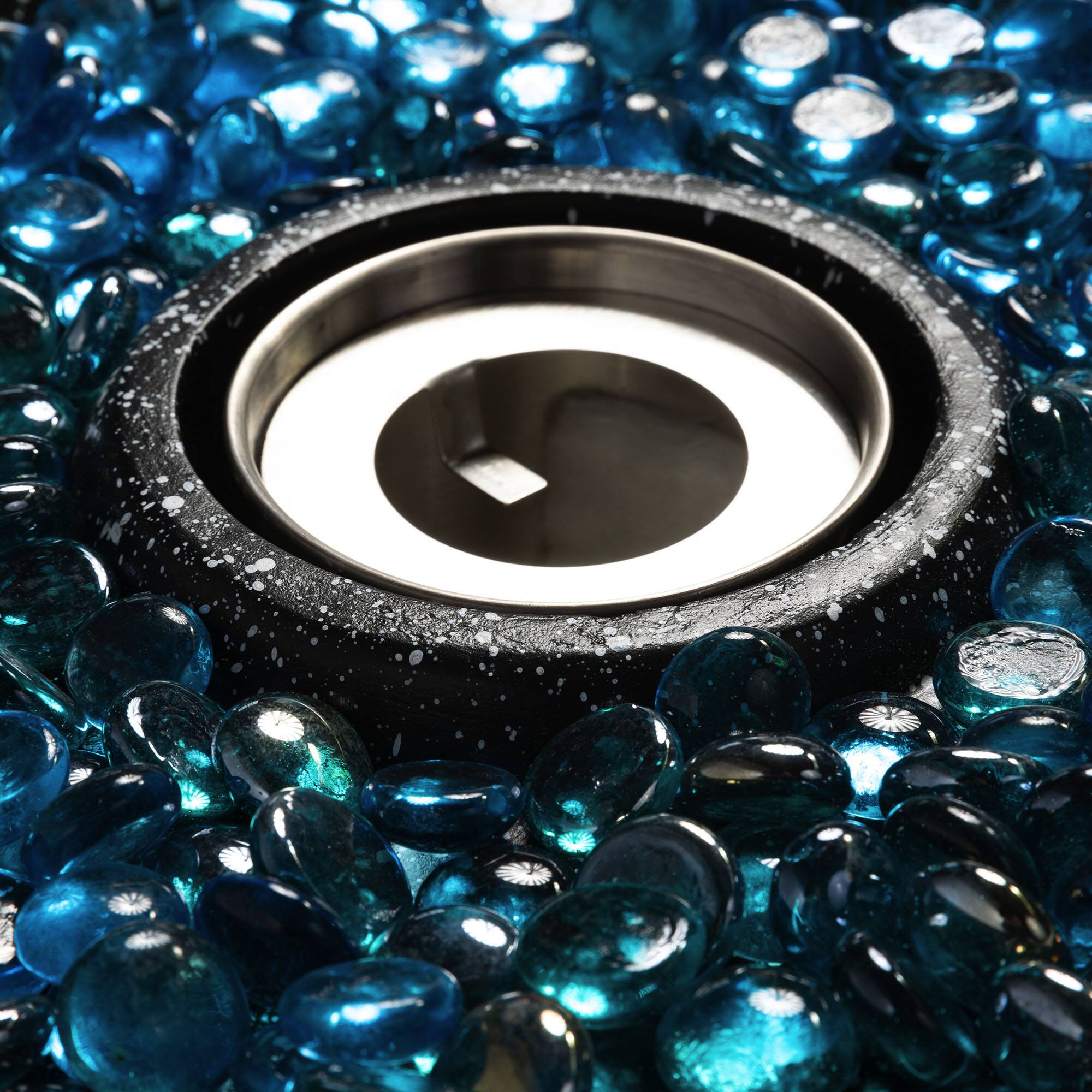 APRILSOUL Tabletop Fire Pit Black SF-WO-W853P154498 - Best Buy