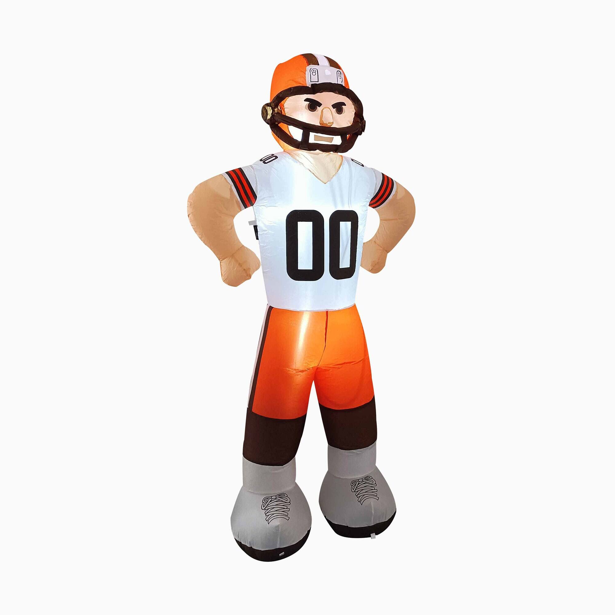 Logo Brands Cleveland Browns Player Lawn Inflatable Multicolor ...