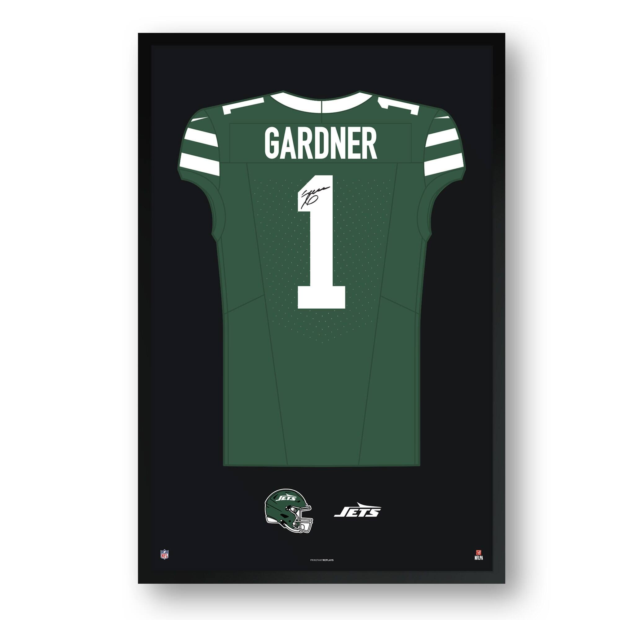 Sporticulture Ahmad Gardner Facsimile Signature Framed Jersey Art Print ...