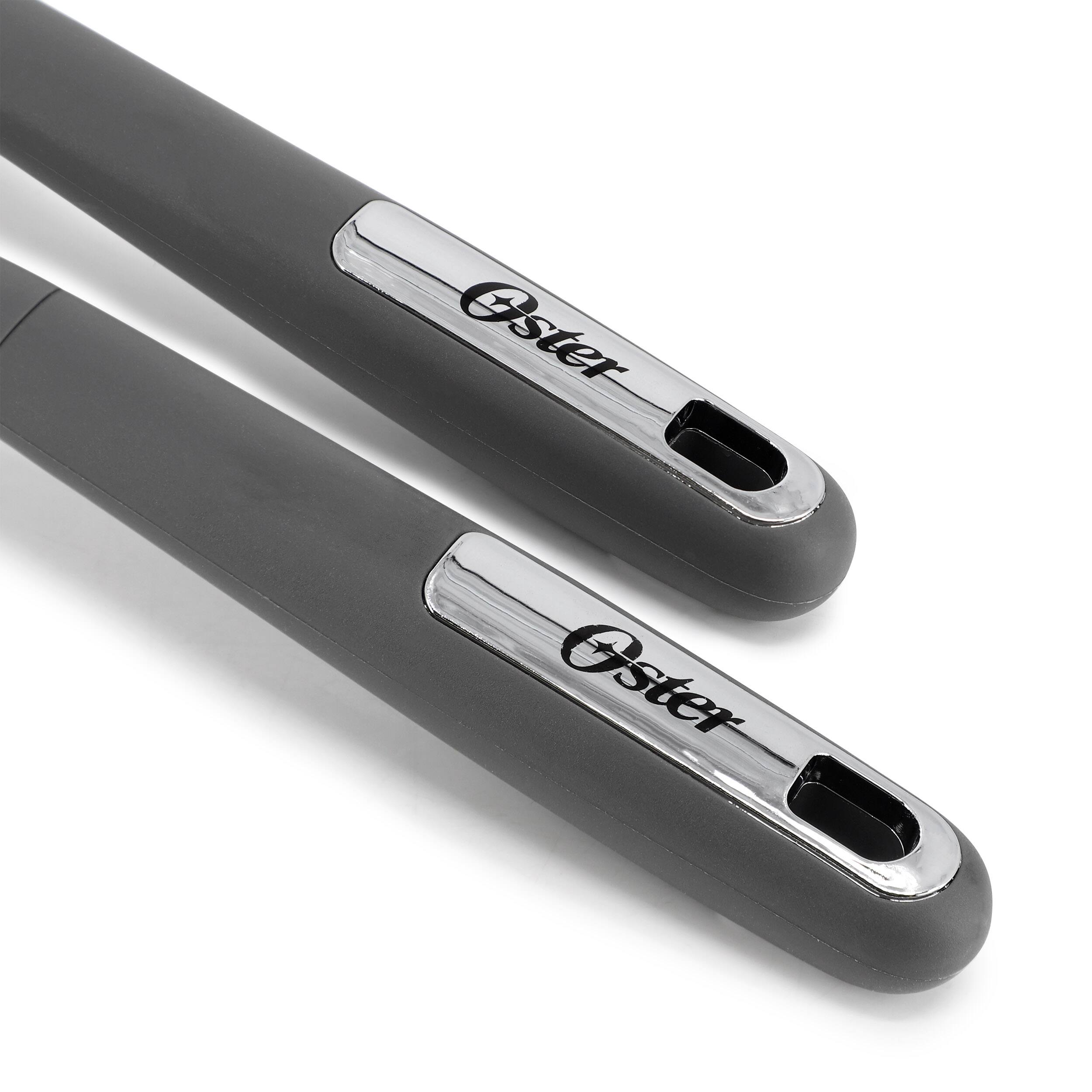 Oster Ridgecrest 2 Piece Silicone Kitchen Tool Skimmer and Ladle Set ...