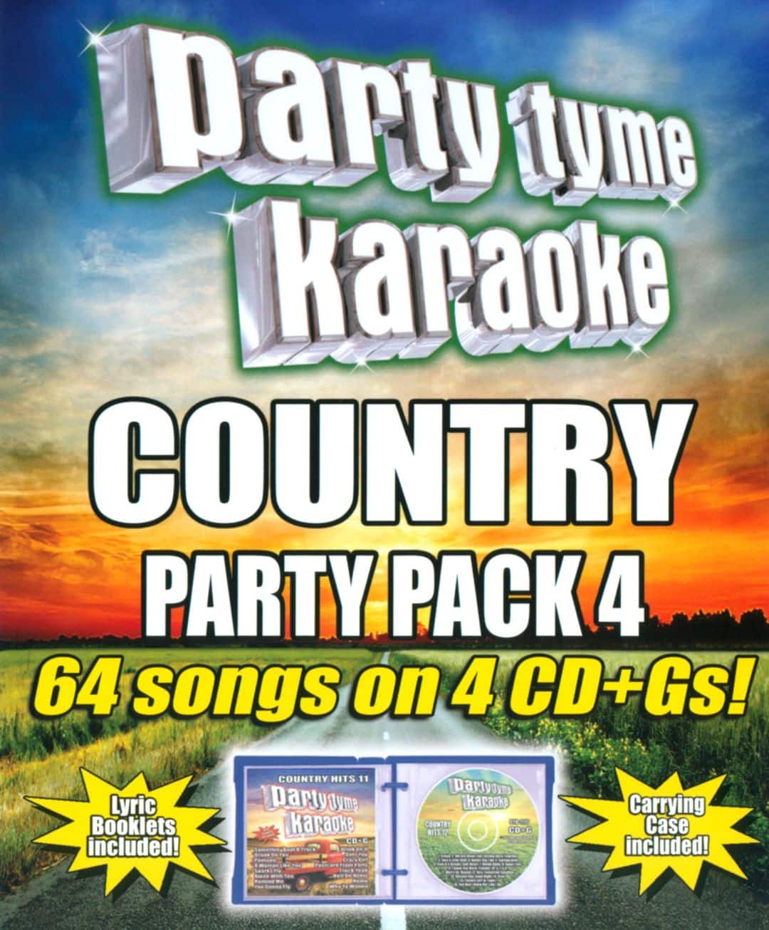 Best Buy: Party Tyme Karaoke: Country Party Pack, Vol. 4 [CD + G]