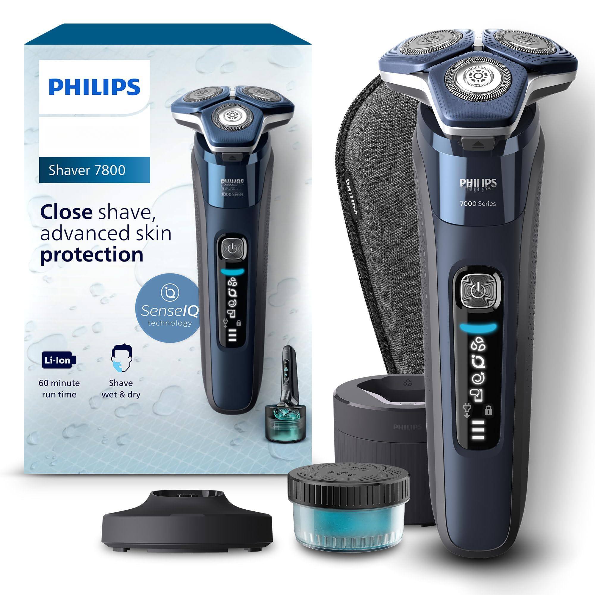 The Best Inks Trimmer Shaver Rechargeable 7800 Wet Dry Electric With Senseiq Technology Quick ...