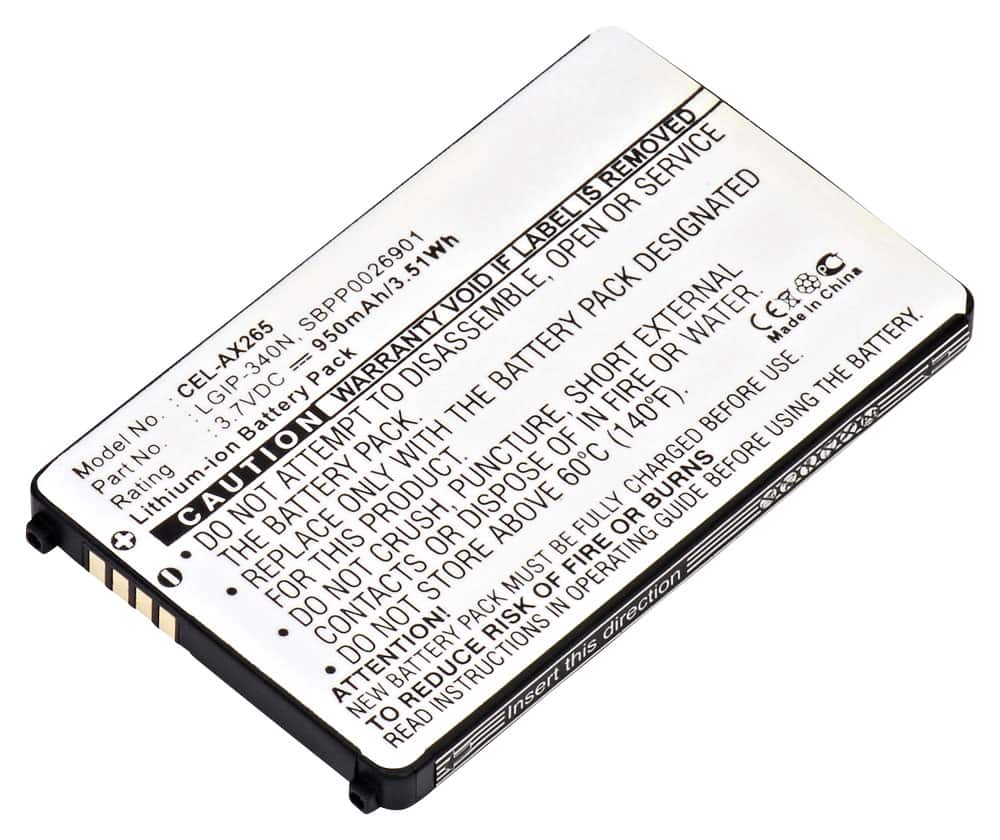 Best Buy: UltraLast Lithium-Ion Battery for Select LG Cell Phones CEL-AX265