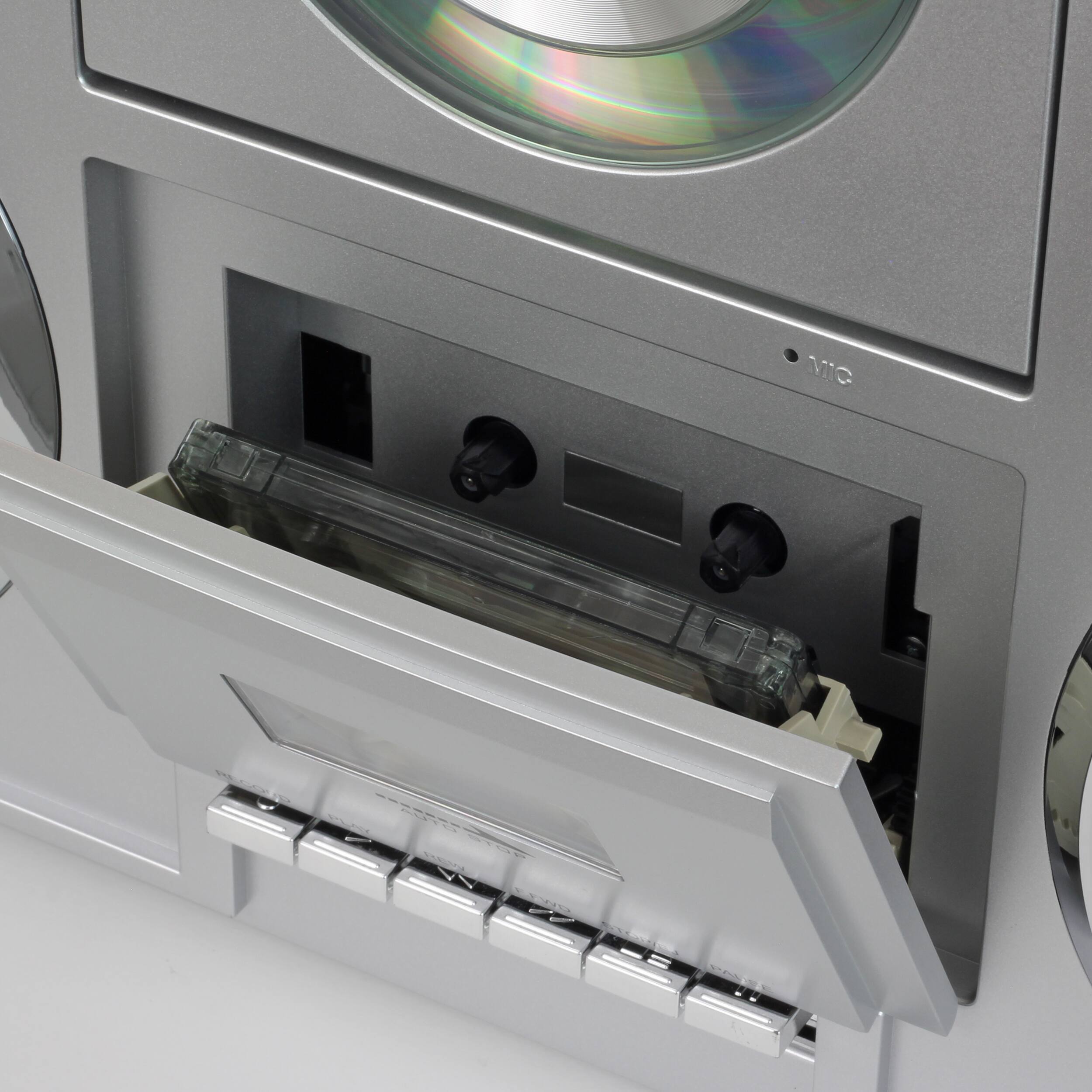 Studebaker SB2140 Portable Stereo Boombox with Bluetooth/CD/AM FM Radio ...