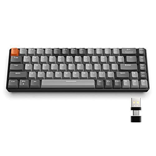 Cozy Serene Rk68 60 Wireless Mechanical 5 0/hz With Dual Mode 2 in 1 ...