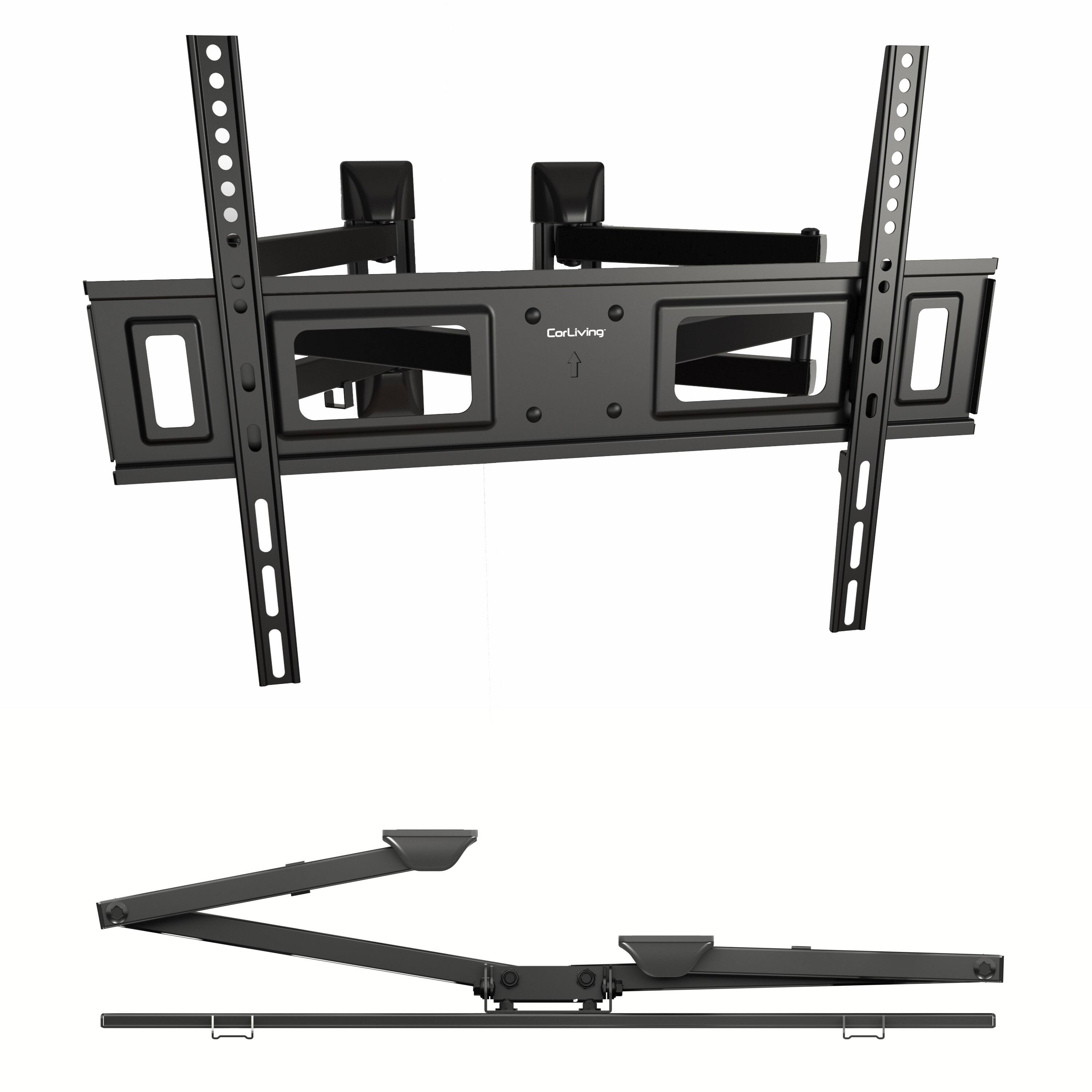 CorLiving Corner TV Wall Mount for Most TVs up to 60" Black MTM-155-C ...