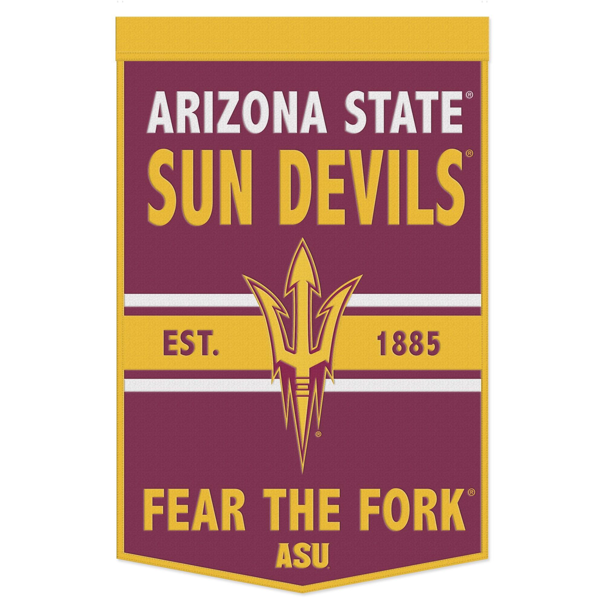 WinCraft Arizona State Sun Devils 24" x 38" Primary Logo Banner ...