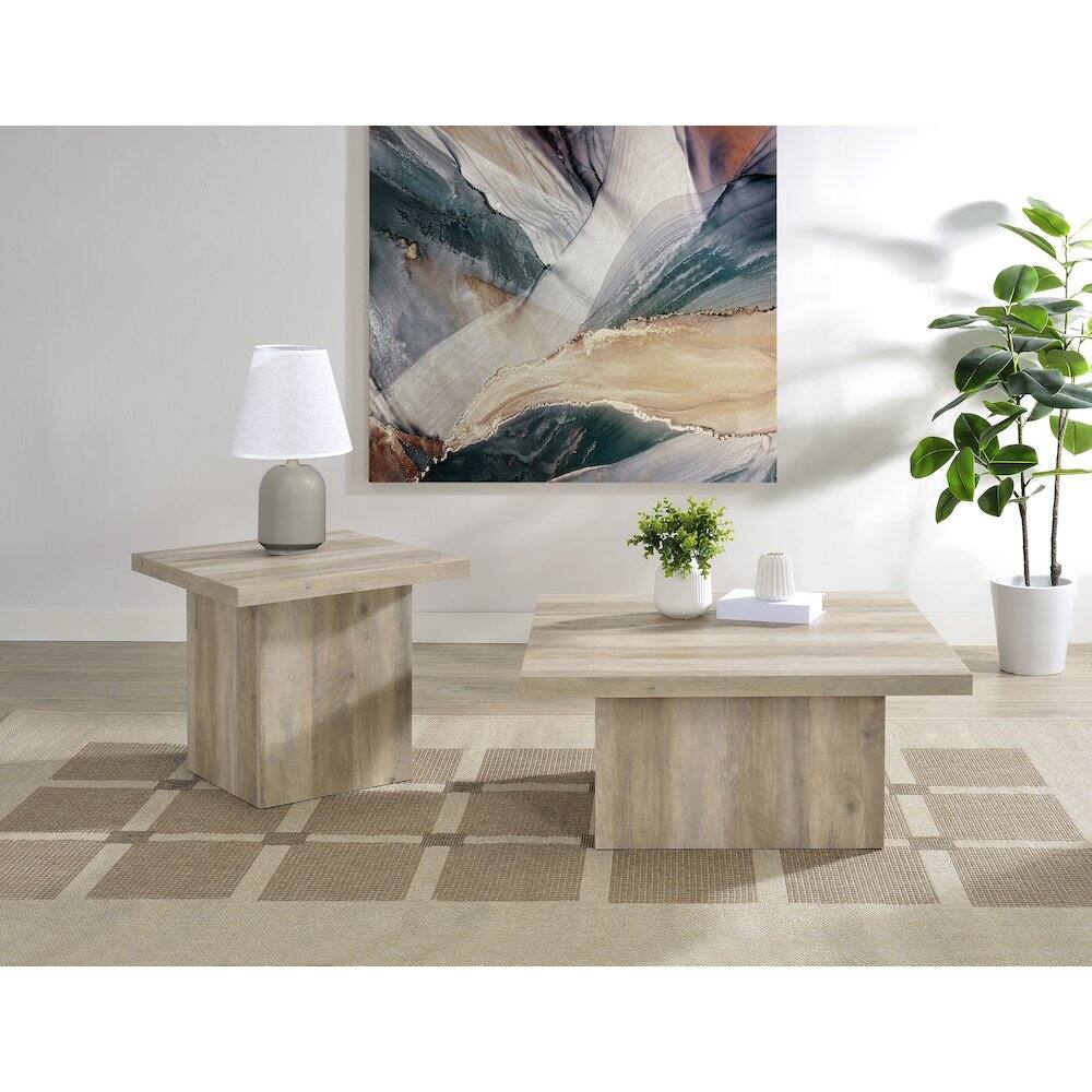 Coaster Co. of America Devar Square Engineered Wood Coffee Table ...