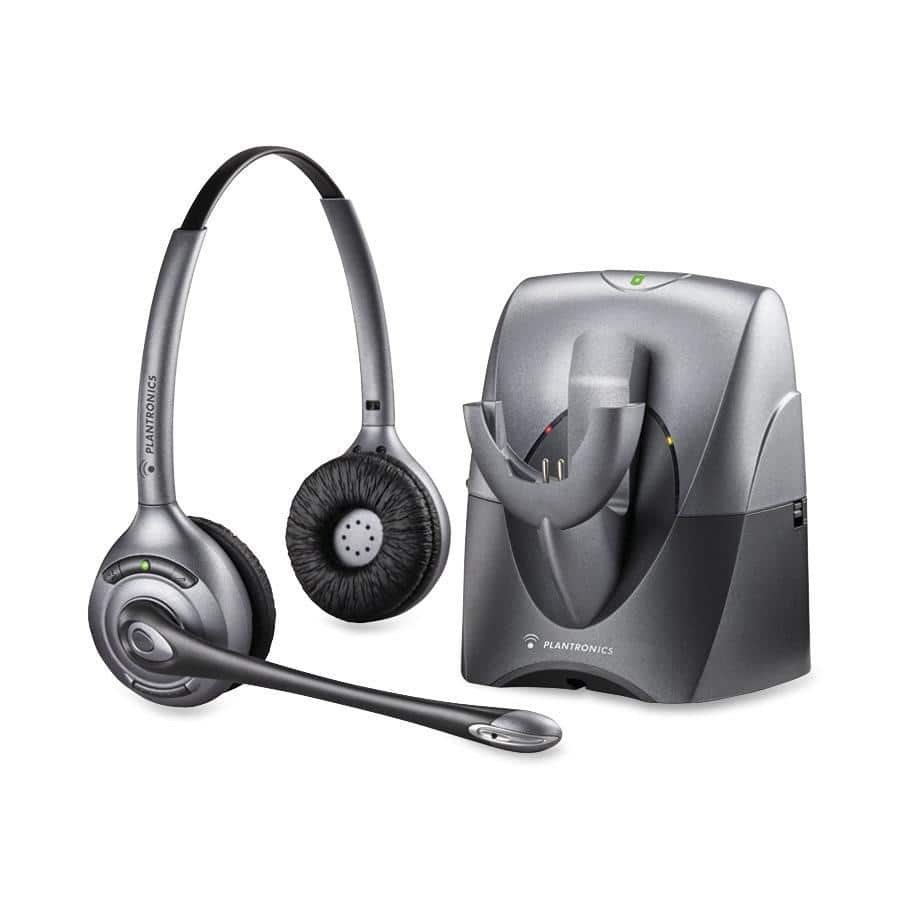Customer Reviews: Plantronics SupraPlus Wireless Headset Gray, Silver ...