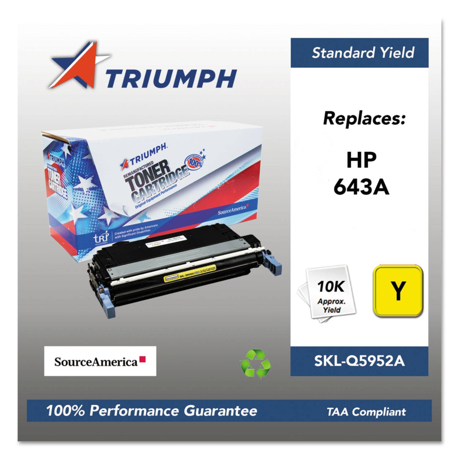 Triumph SKL Q5952A 751000NSH0285 (643A) Remanufactured 10,000 Page ...