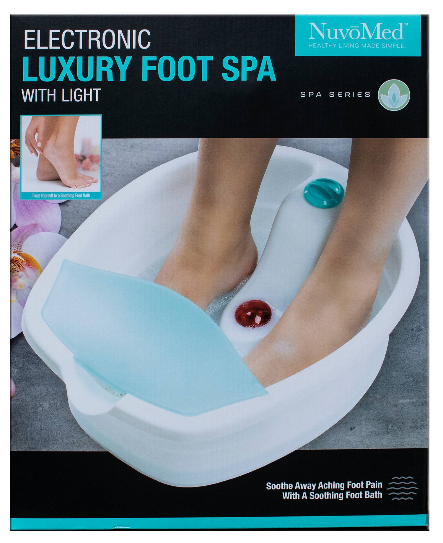Customer Reviews: NuvoMed Electronic Luxury Foot Spa with Infrared ...