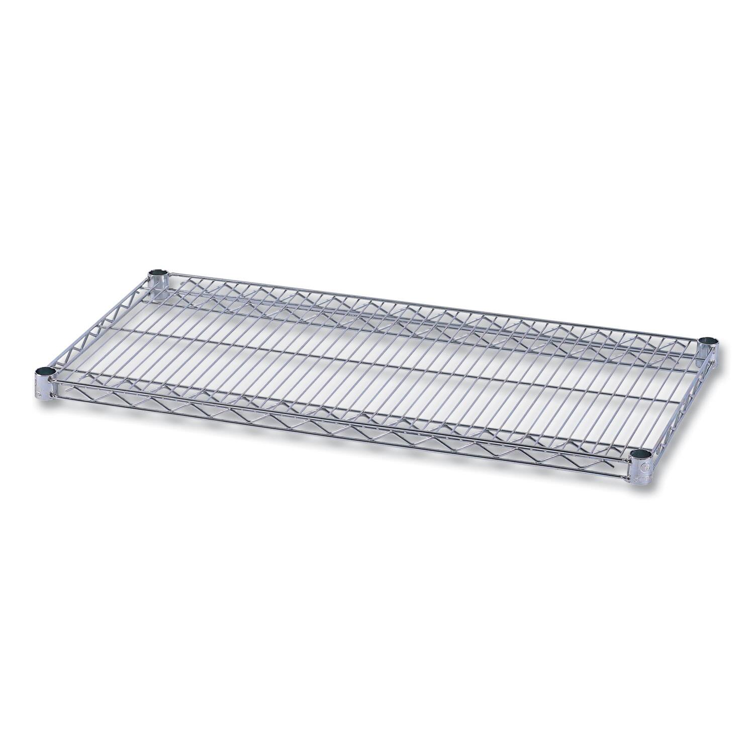 Alera Industrial Wire Shelving Extra Wire Shelves, 36w X 18d, Silver, 2 ...