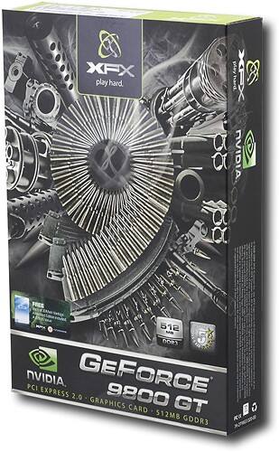 Best Buy: XFX NVIDIA GeForce 9800GT 512MB DDR3 PCI Express Graphics ...