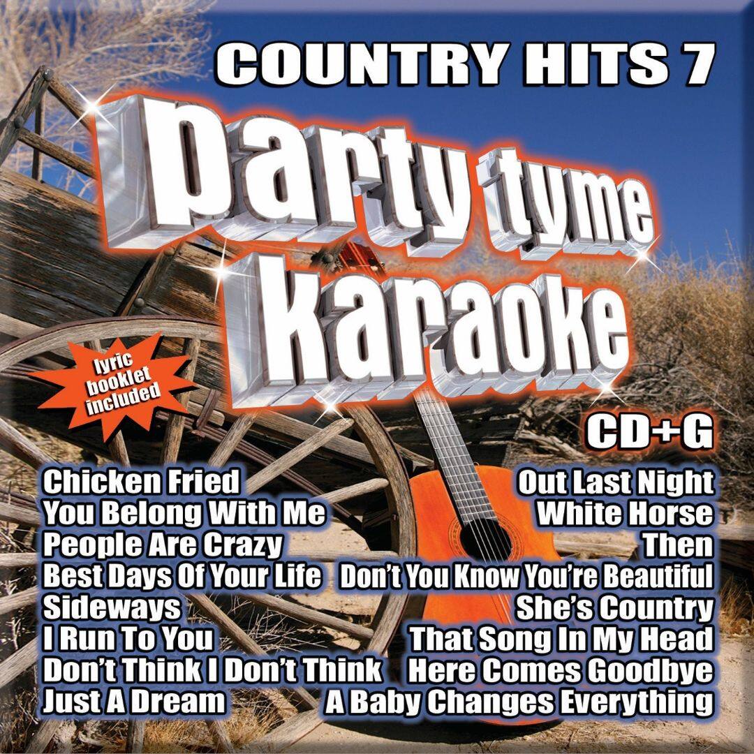Best Buy: Party Tyme Karaoke: Country Hits, Vol. 7 [CD + G]