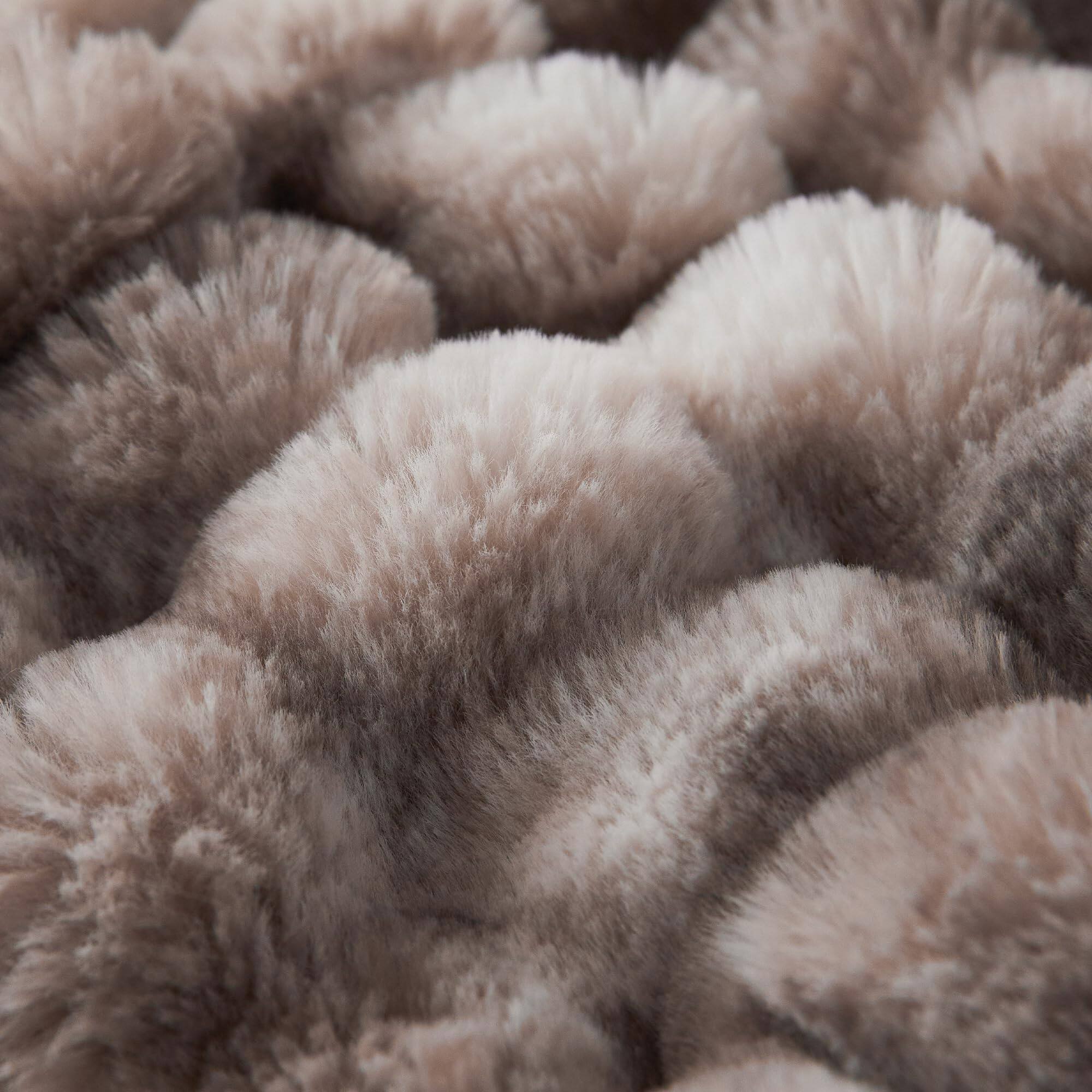 Dapper Styles Faux Throw Blanket For Couch Cozy Soft And Fuzzy Plush ...