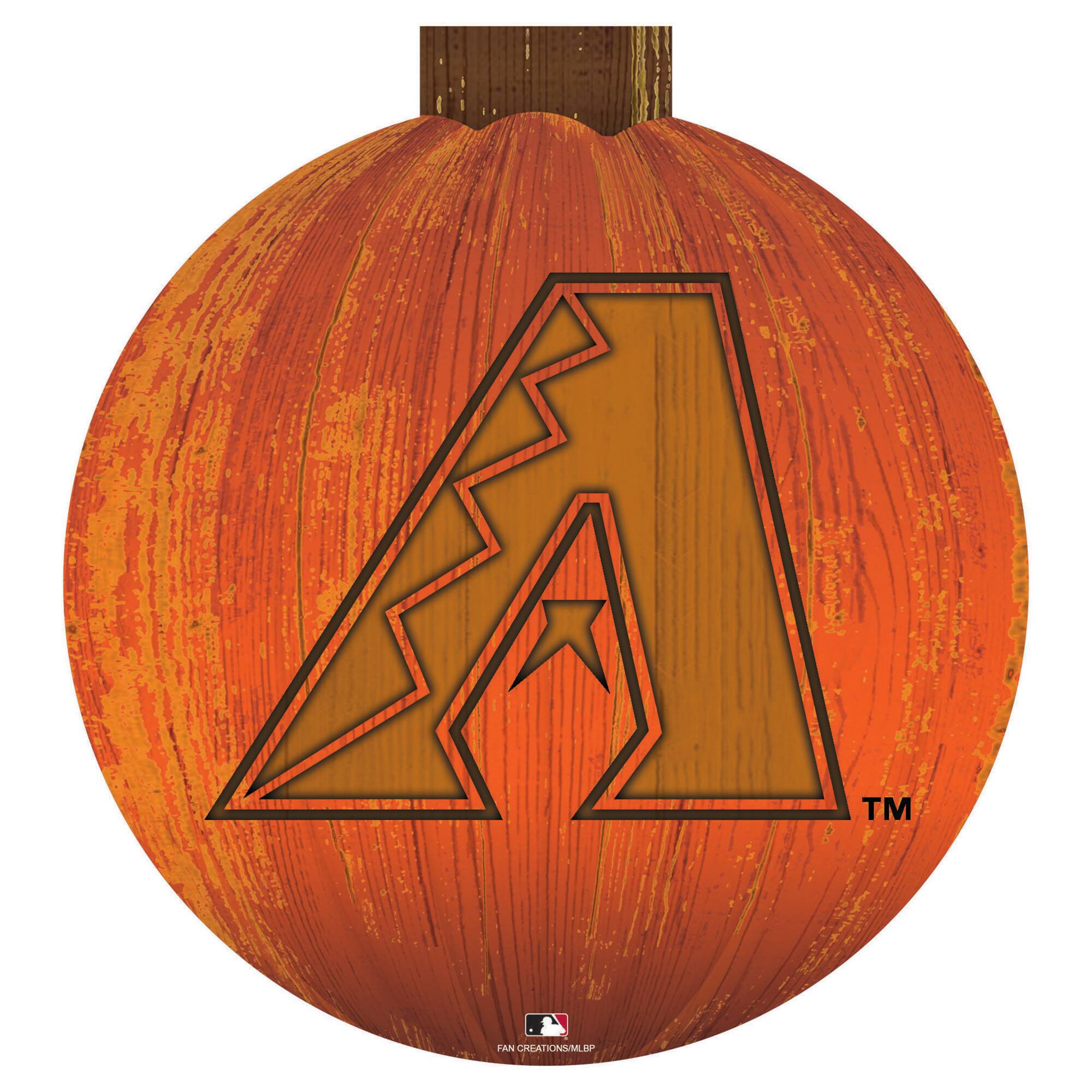 Fan Creations Arizona Diamondbacks 12'' Pumpkin Sign Orange 5038172 ...