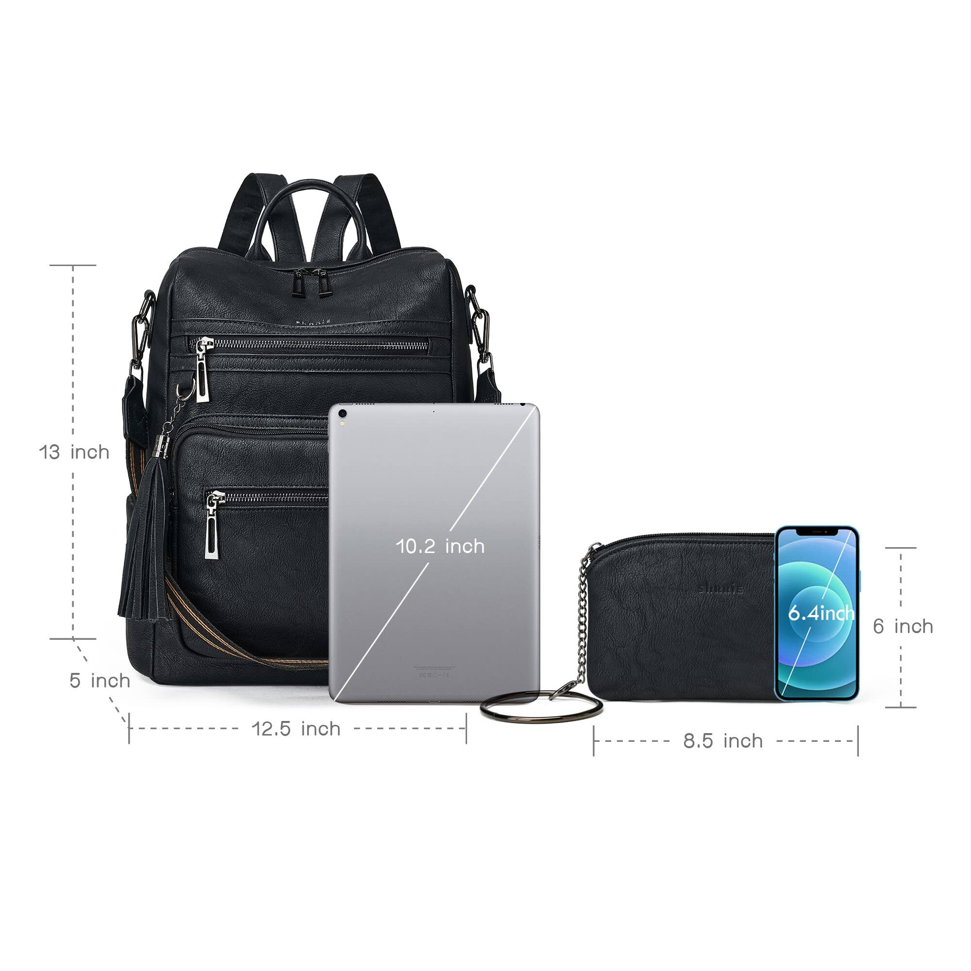 Live At Space Backpack Purse For Women Leather Fashion Designer Travel ...