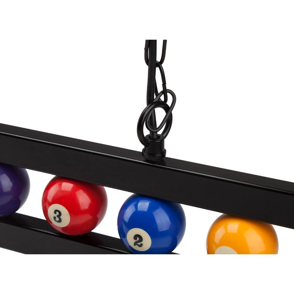 GSE Games & Sports Expert 59" Pool Billiard Table Light with Billiard ...