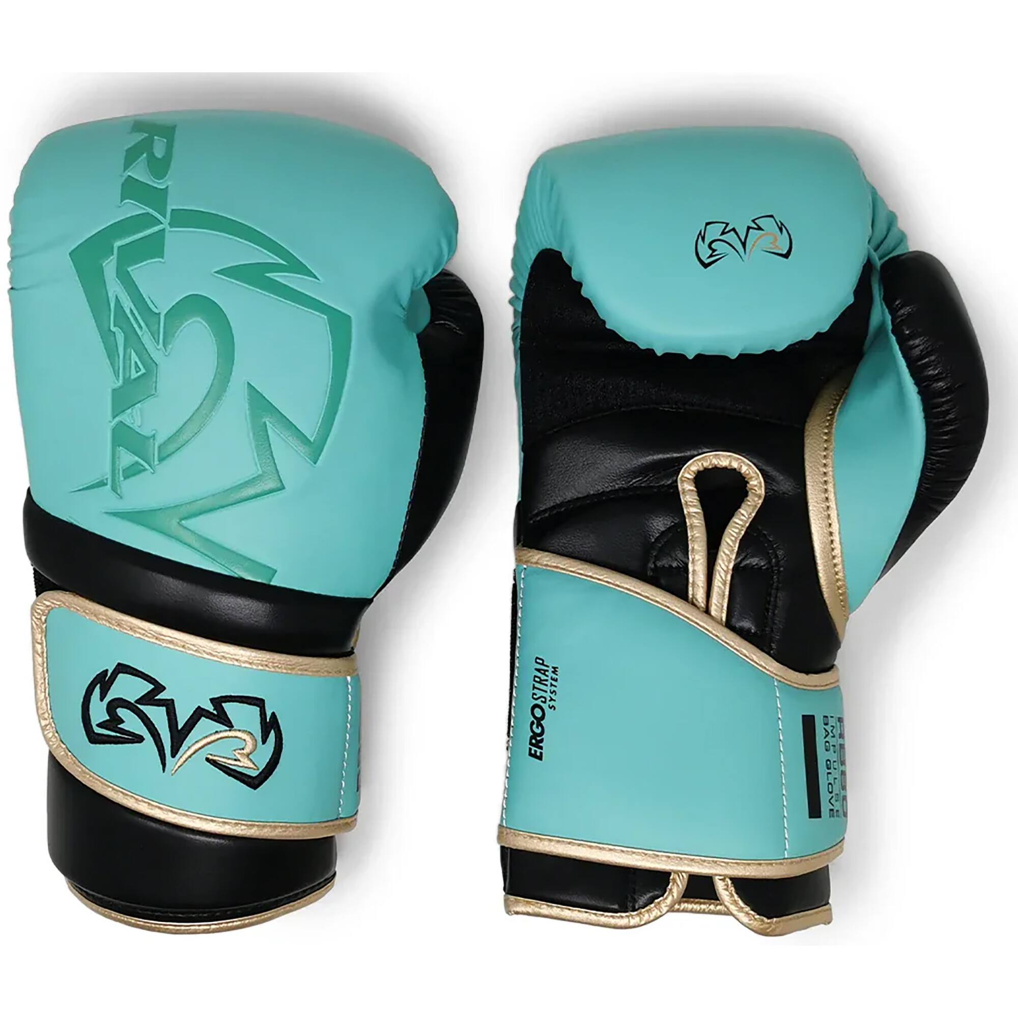 RIVAL Boxing RB80 Impulse Hook and Loop Bag Gloves Aqua RB80 - Best Buy